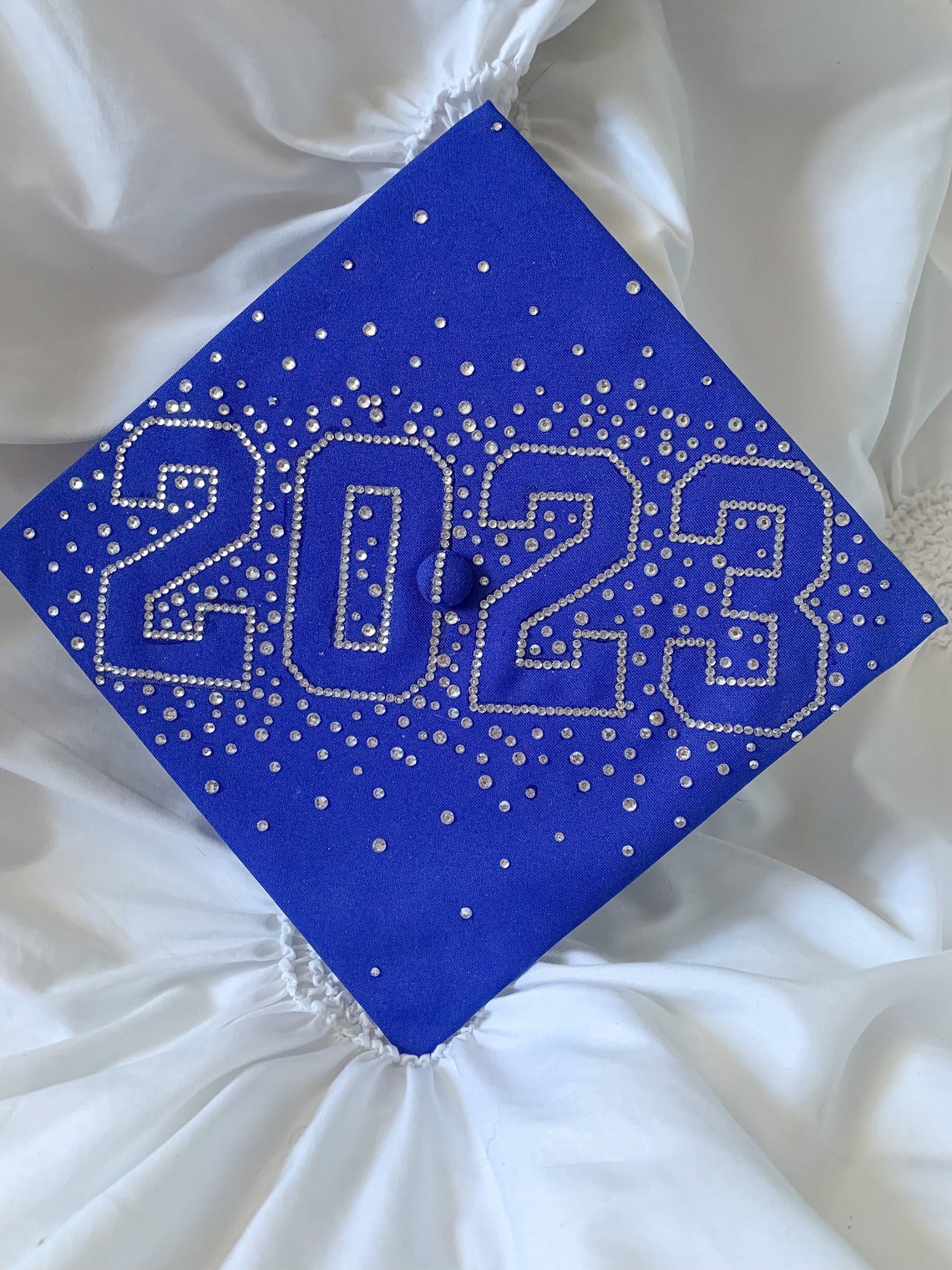 Custom 2023 Ombre Rhinestone Graduation Cap - Etsy
