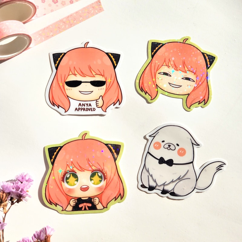 Anya Forger Stickers - Etsy