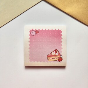 Chonky Cat Sticky Notes / Kawaii Animal Theme/ Cute Office Stationery ...