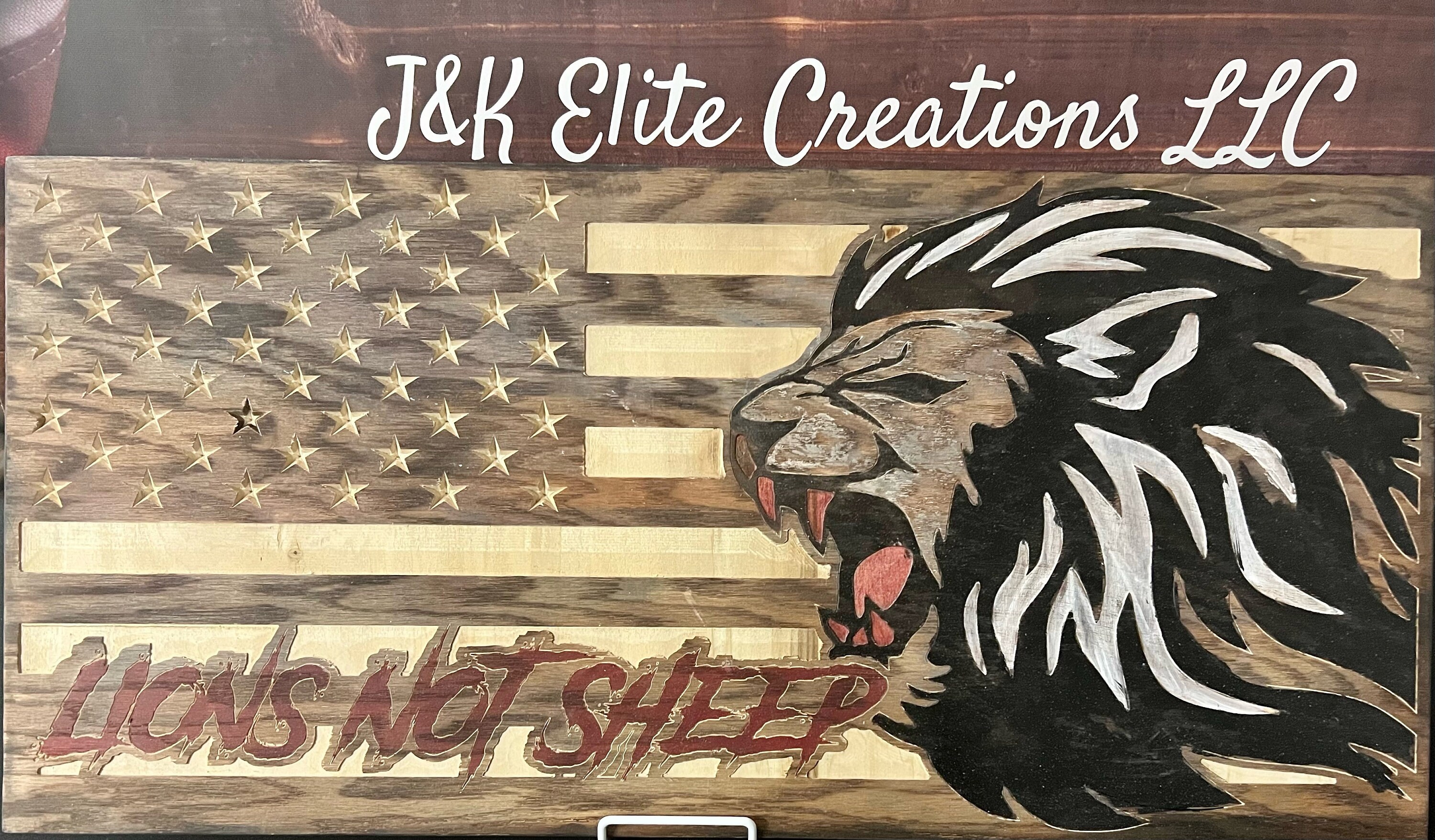 Rustic Wooden Military Flag, Wooden American Flag, Old Glory ...