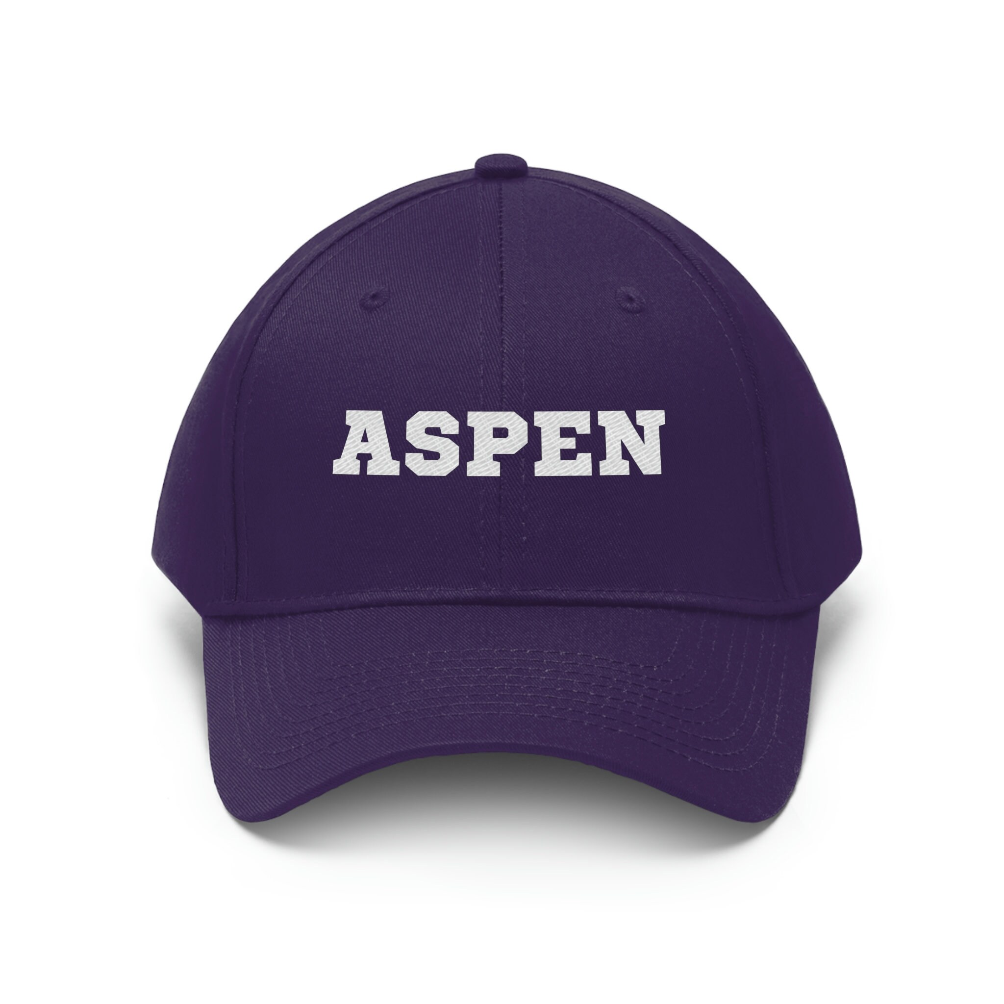 Aspen Unisex Twill Hat, Aspen Colorado, Colorado Gifts, Snowmass Skiing ...
