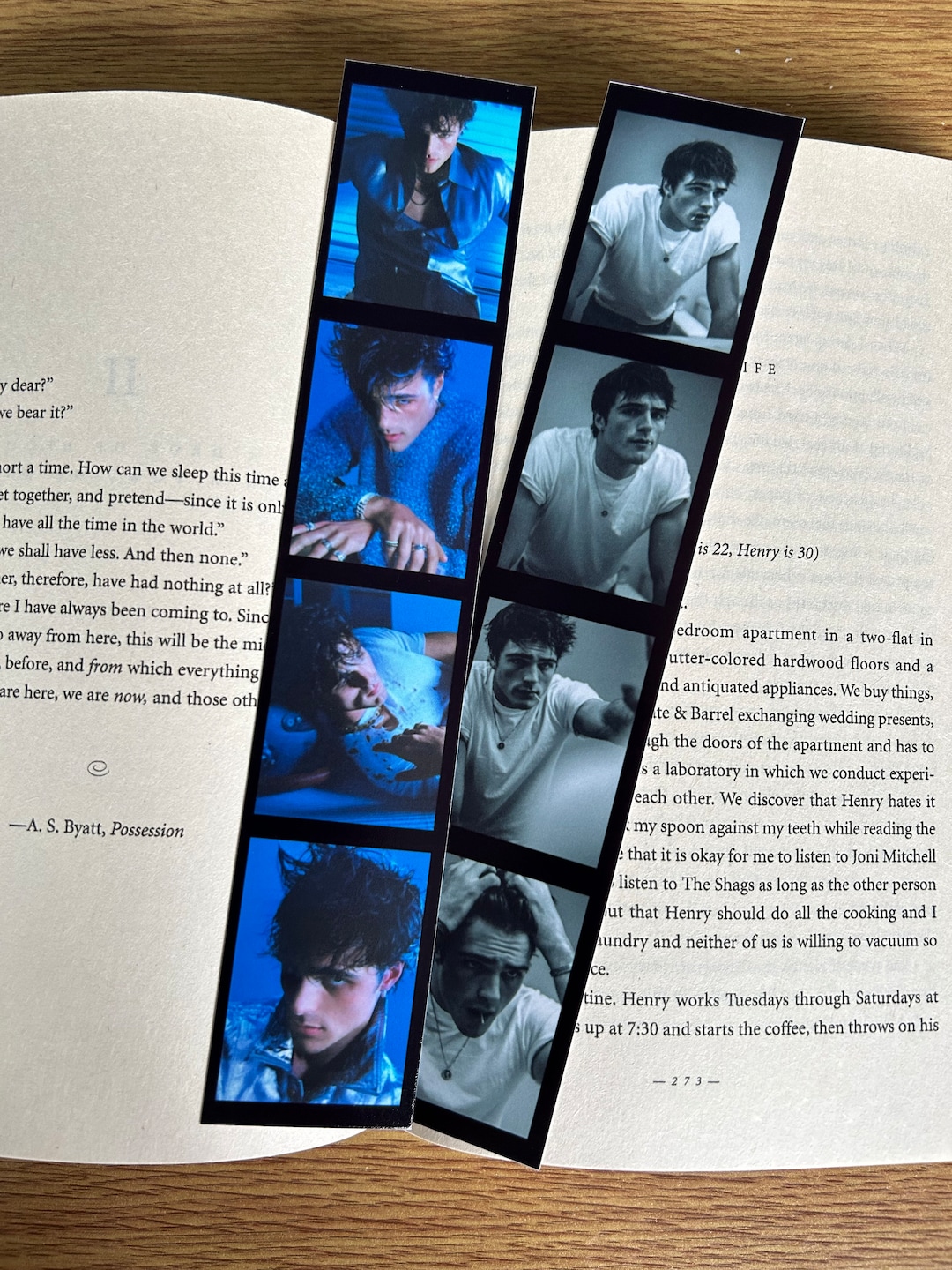 JACOB ELORDI Photobooth Bookmark//wall Art - Etsy
