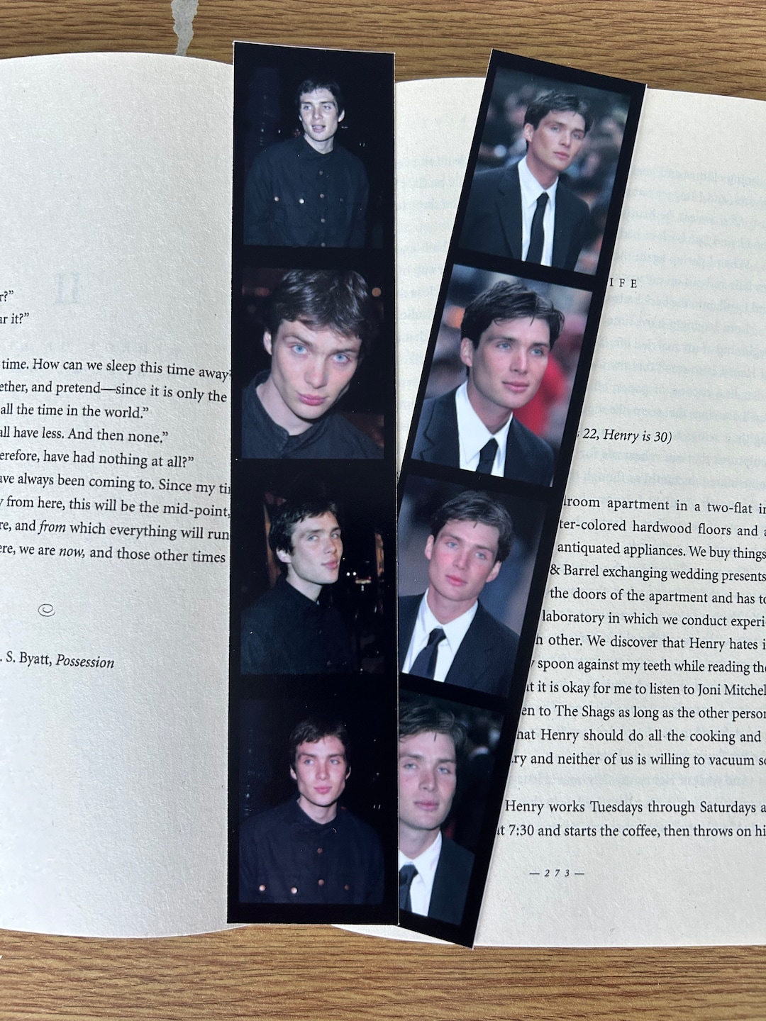 CILLIAN MURPHY Photobooth Bookmark//wall Art - Etsy