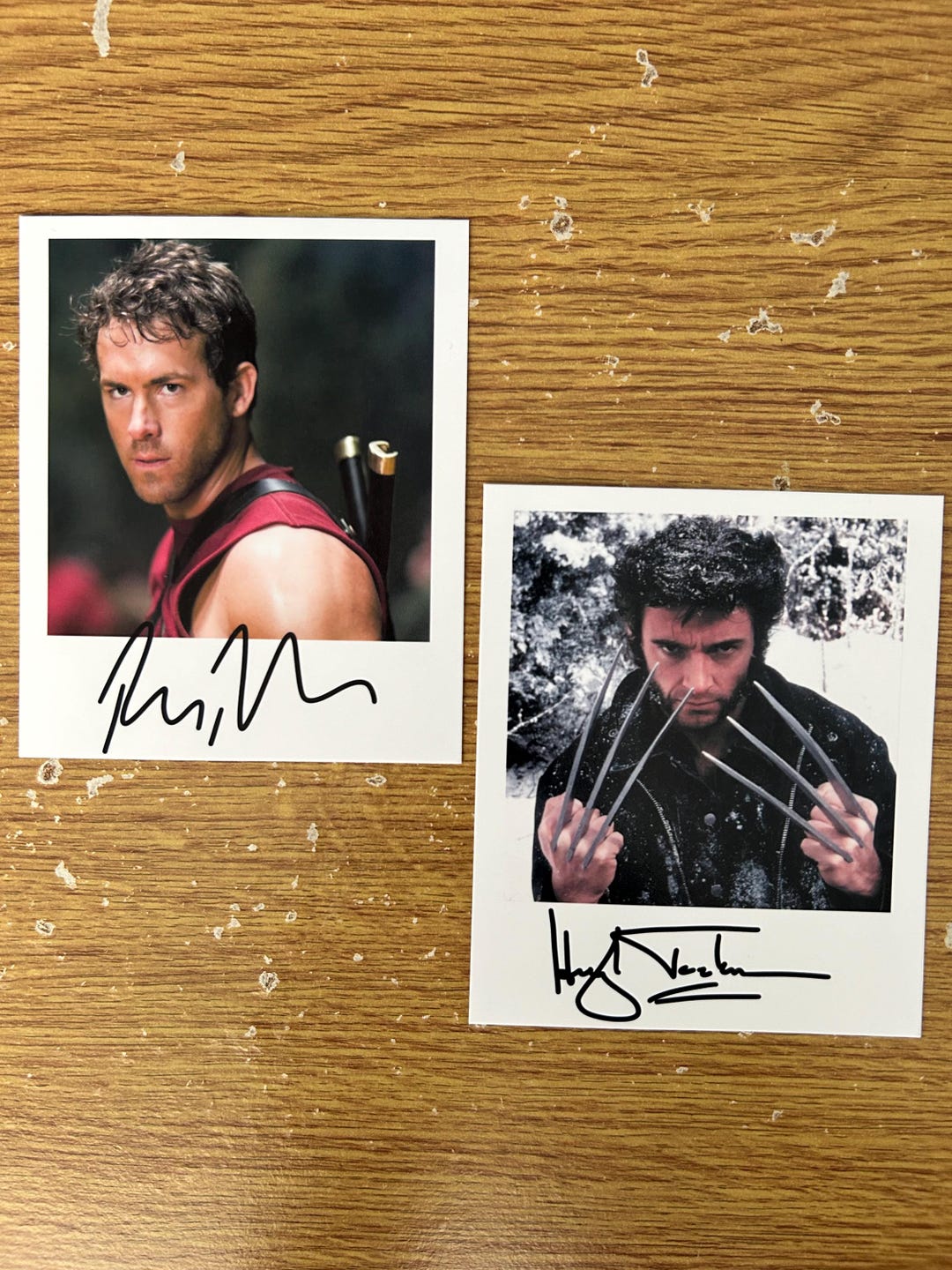 JACKMAN and REYNOLDS Polaroid Wall Art With Printed Signature ...