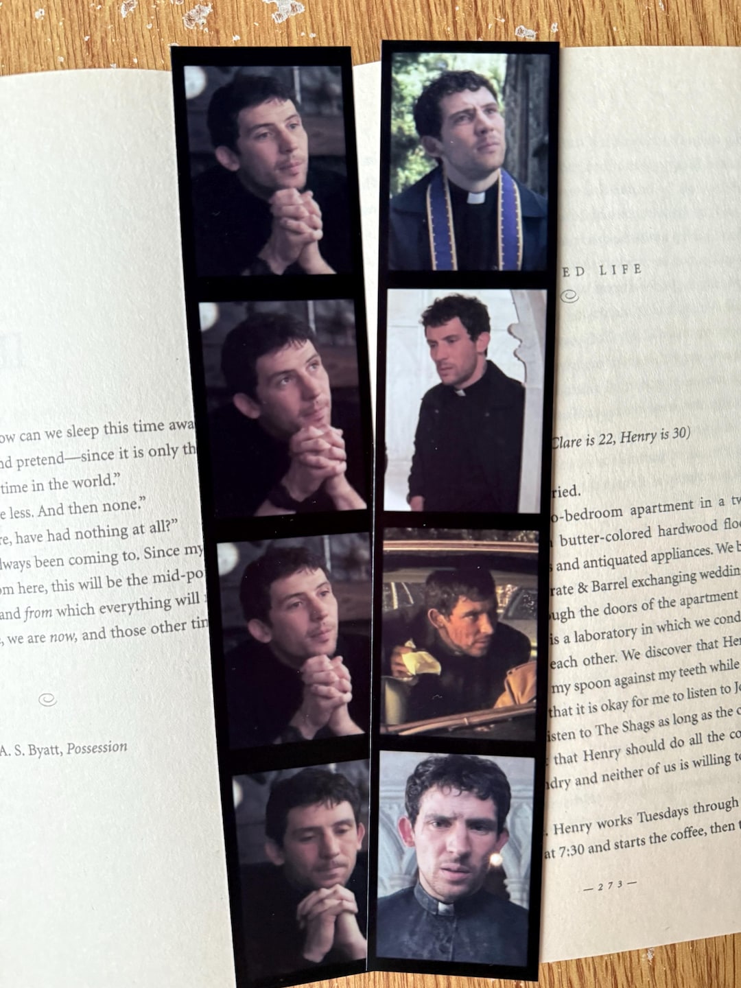 JOSH O’CONNOR Photobooth Bookmark//wall Art - Etsy