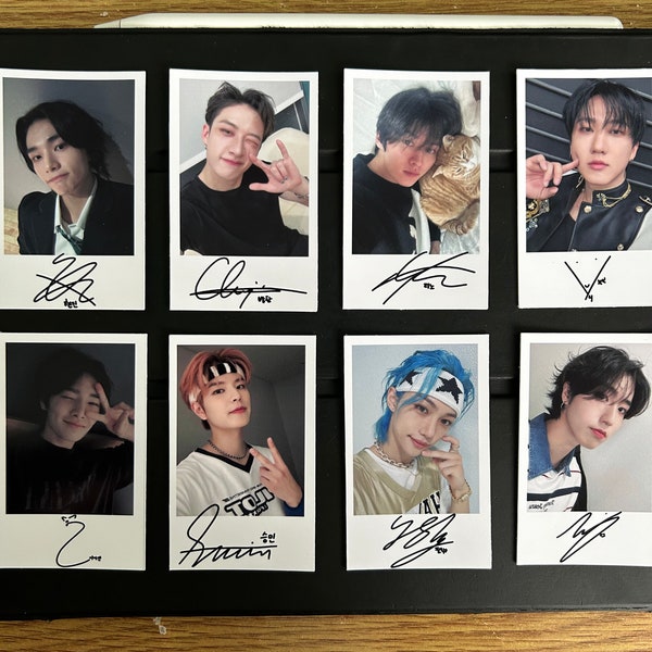 Stray Kids Signatures - Etsy