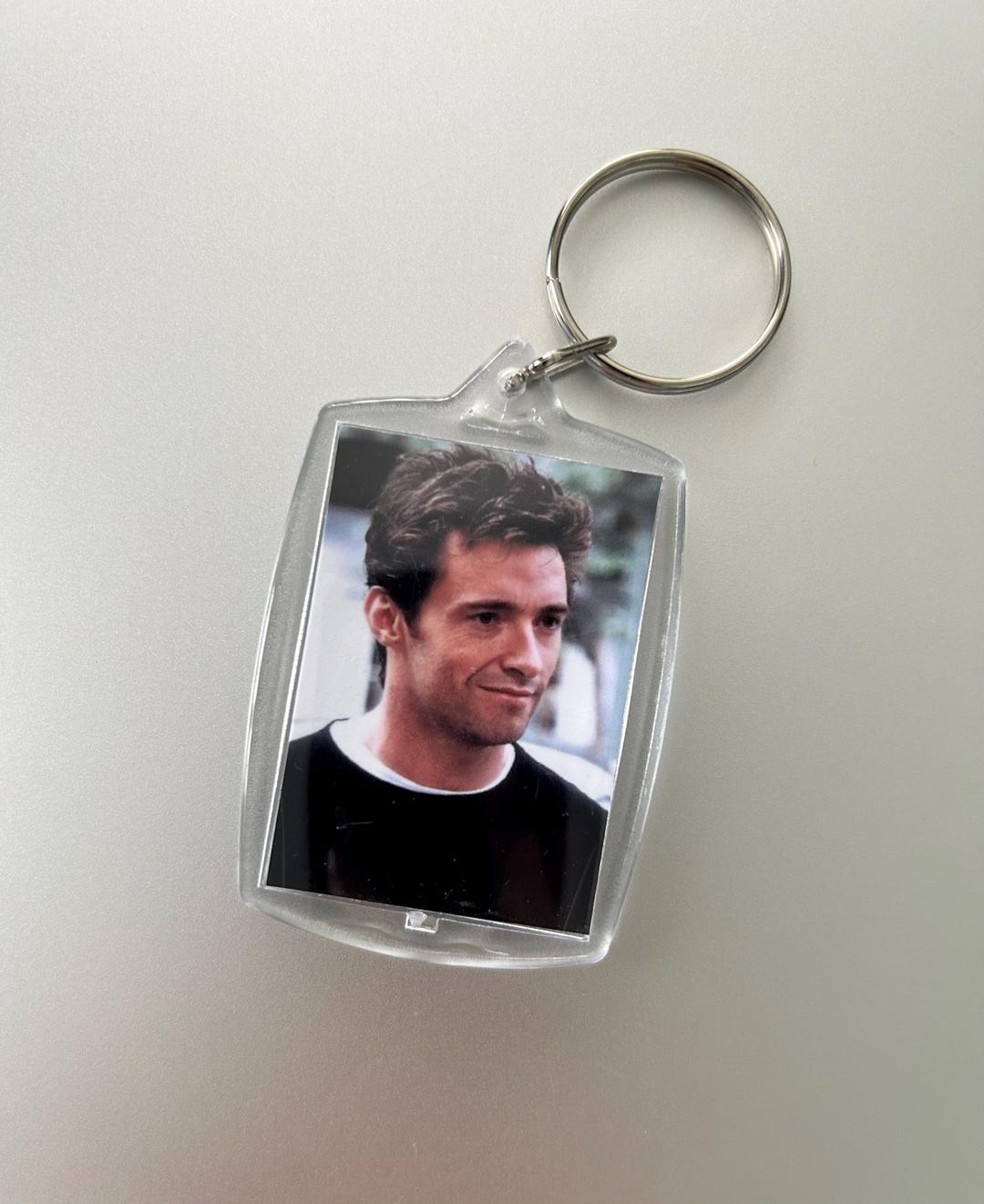 HUGH JACKMAN Vintage Key Ring, Key Accessories, Photo Keyring - Etsy