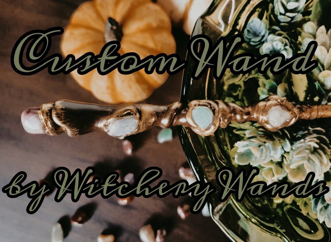 Custom Wand by Witchery Wands - Etsy