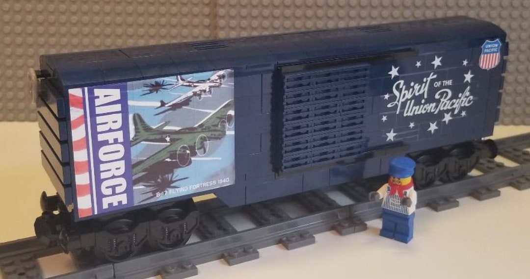 Custom Train Union Pacific Air Force Boxcar "please Read Description ...