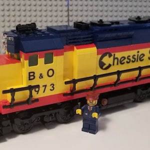 Custom Train Chessie System GP40 Engine "please Read Description" - Etsy