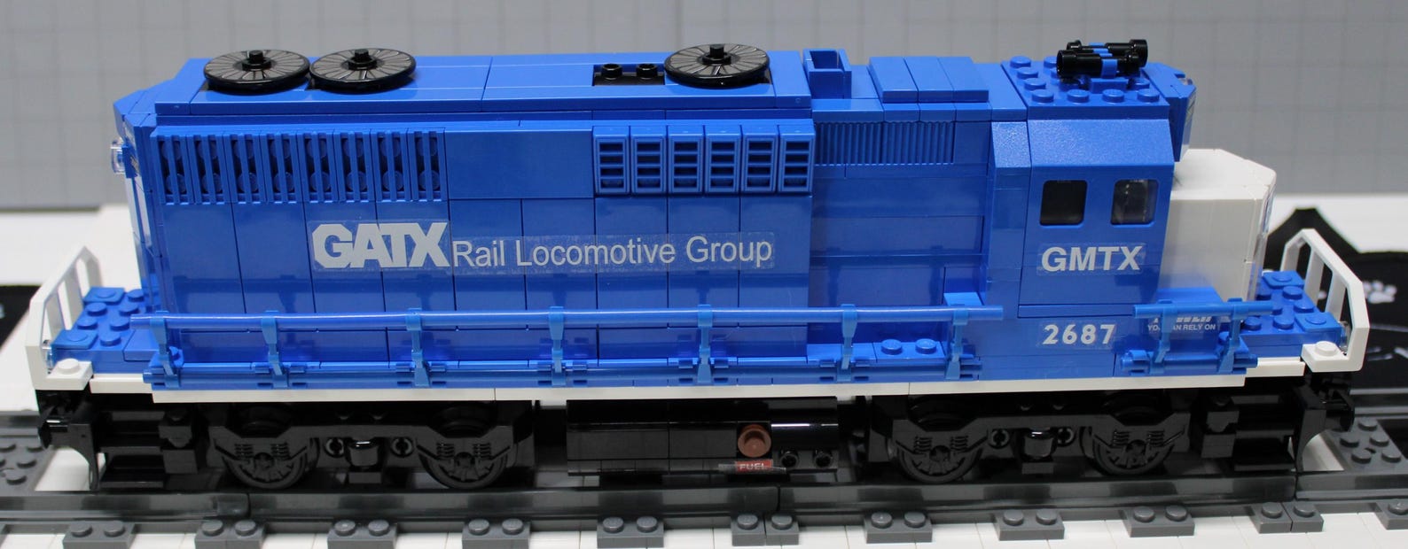 Custom Train GATX GP40 Engine "please Read Description" - Etsy