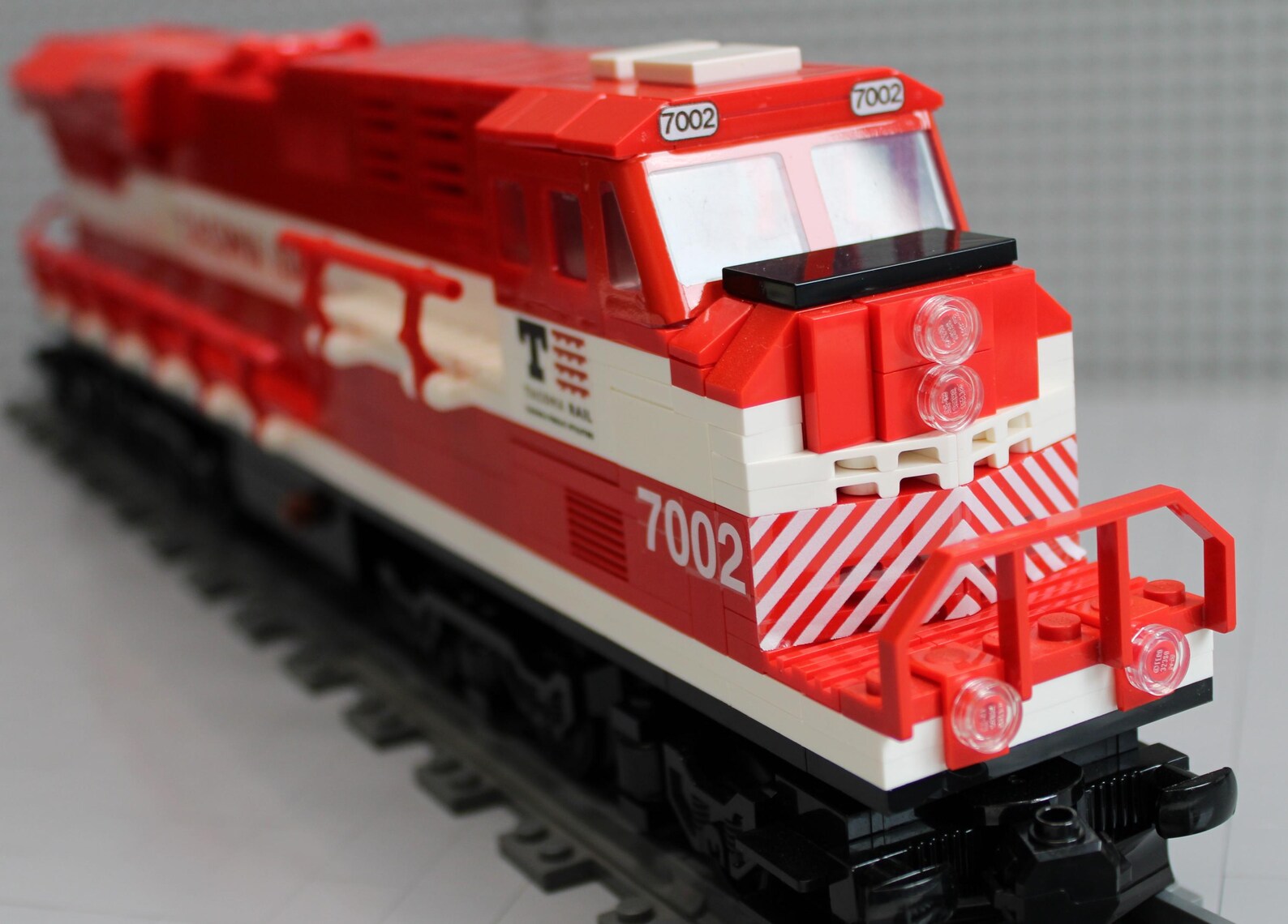 Custom Train Tacoma Rail Es44ac Engine "please Read Description" - Etsy