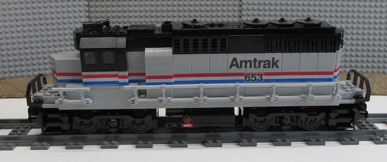 Custom Train Amtrak GP40 Engine "please Read Description" - Etsy