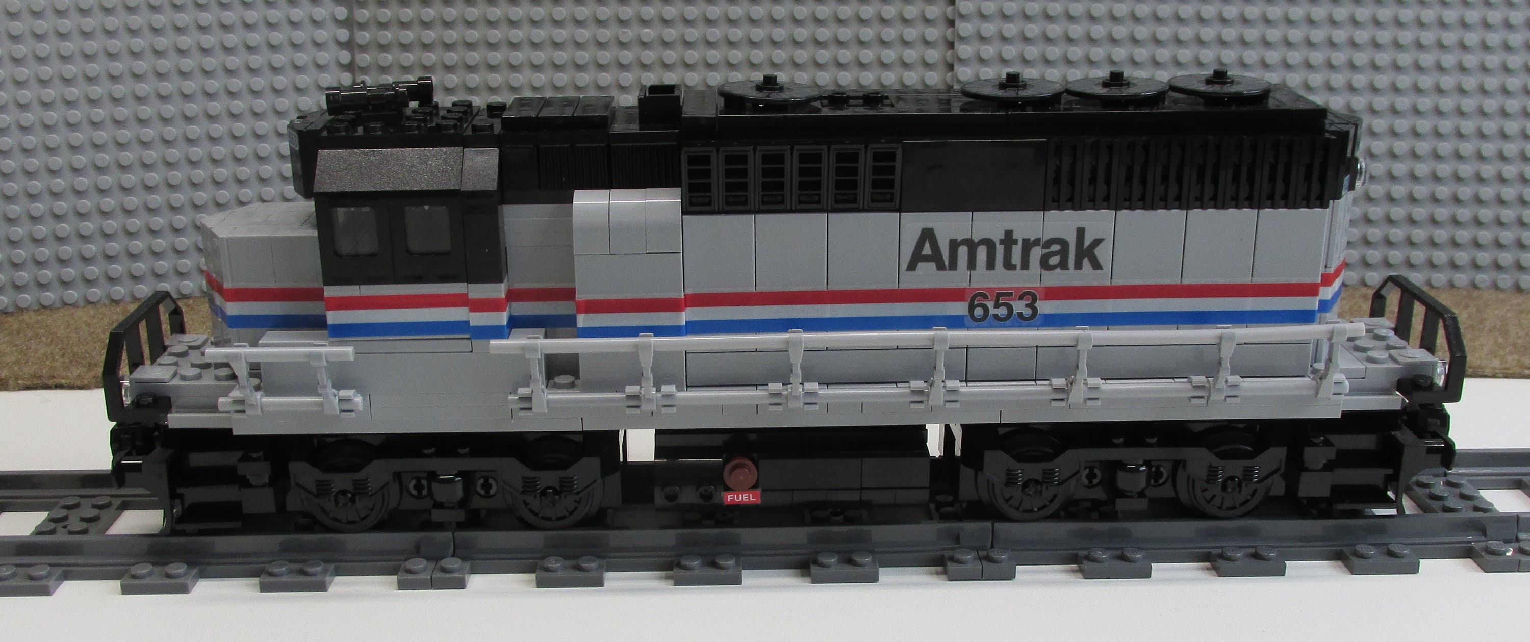 Custom Train Amtrak GP40 Engine "please Read Description" - Etsy