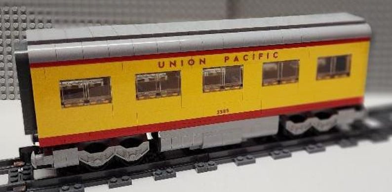 Custom Train Union Pacific F7 Coach Car "please Read Description" - Etsy