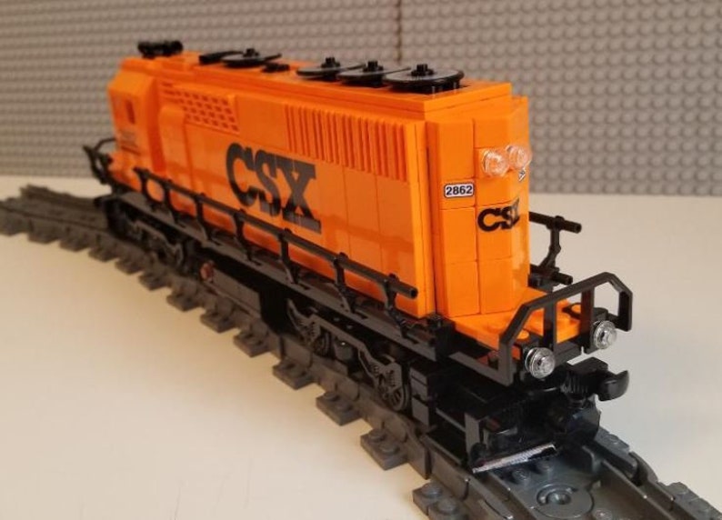 Custom Train CSX 03 GP40 Engine "please Read Description" - Etsy