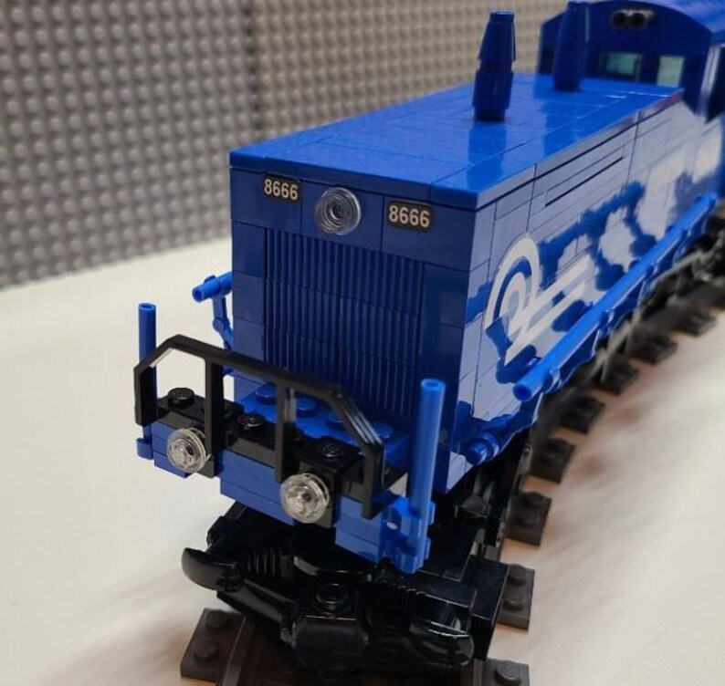 Custom Train Conrail Switcher Engine "please Read Description" - Etsy