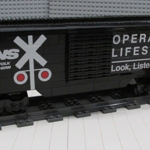 Custom Train Norfolk Southern "life Saver" Boxcar "please Read ...