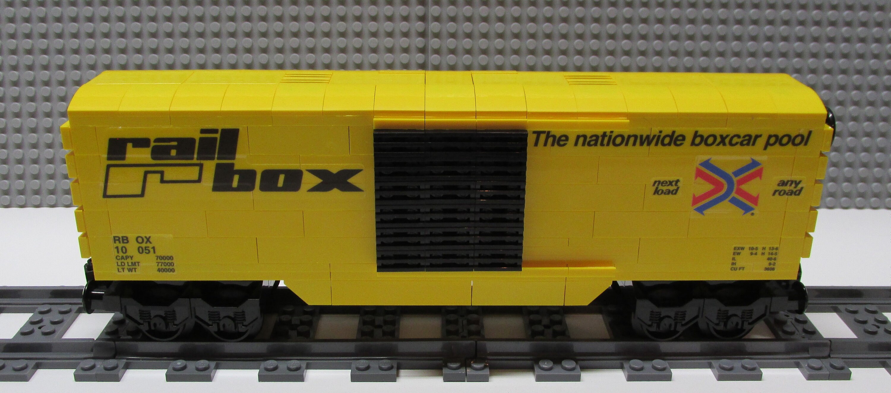 Custom Train Railbox Boxcar please Read Description - Etsy