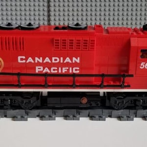 Custom Train Canadian Pacific GP40 Engine "please Read Description" - Etsy