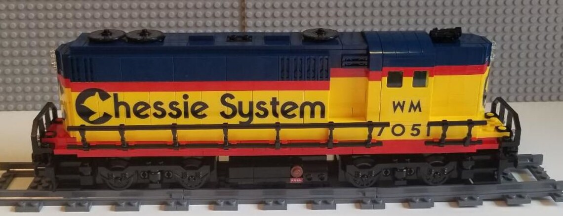 Custom Train Chessie System GP9 Engine please Read - Etsy