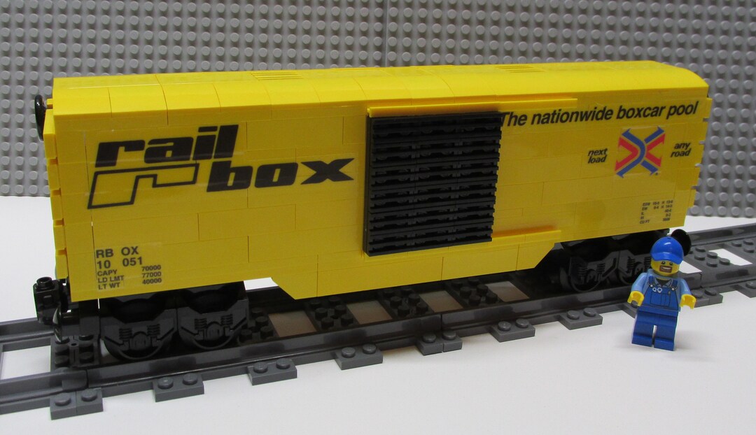 Custom Train Railbox Boxcar "please Read Description" - Etsy