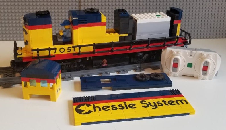 Custom Train Chessie System GP9 Engine "please Read Description" - Etsy