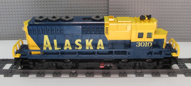 Custom Train Alaska GP40 Engine Version 1 "please Read Description" - Etsy