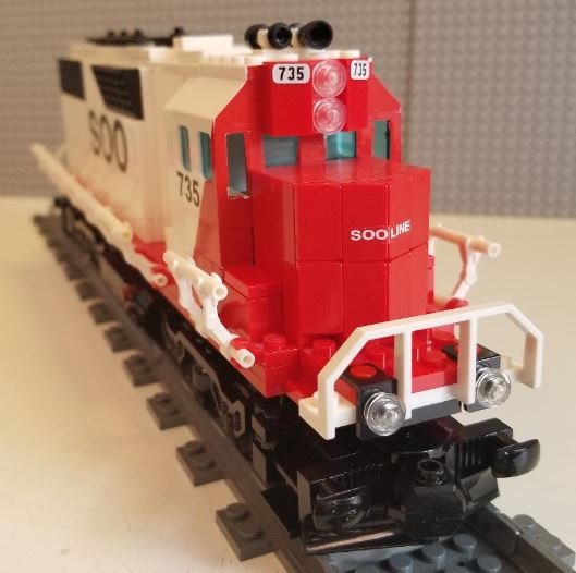 Custom Train SOO Line GP40 Engine please Read Description - Etsy