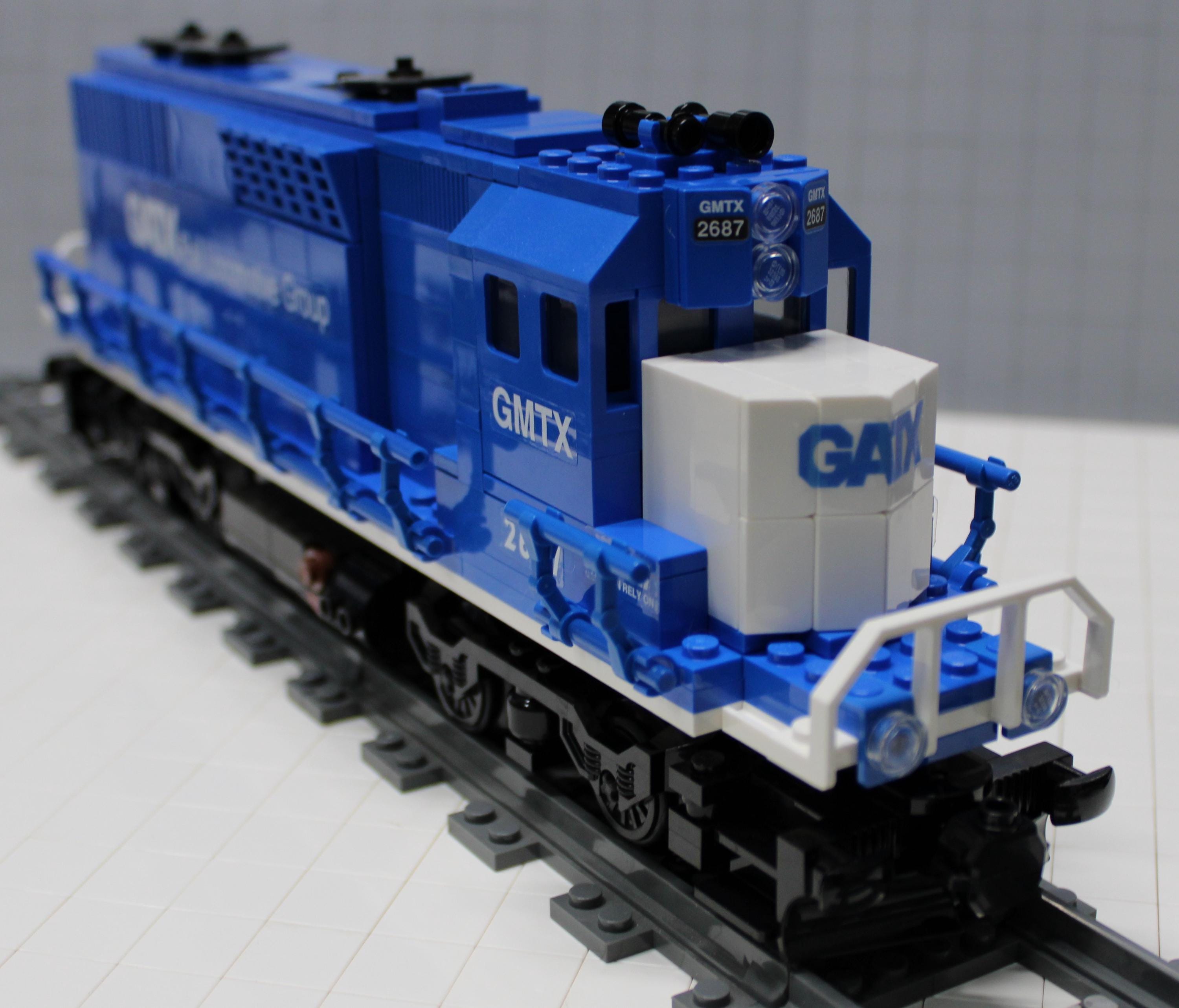 Custom Train GATX GP40 Engine "please Read Description" - Etsy