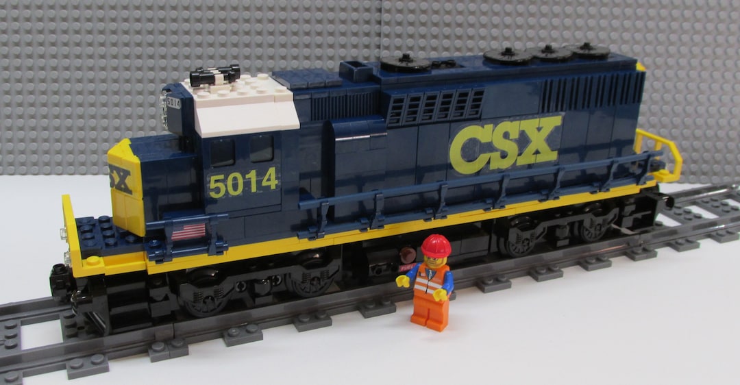 Custom Train CSX GP40 Engine "please Read Description" - Etsy