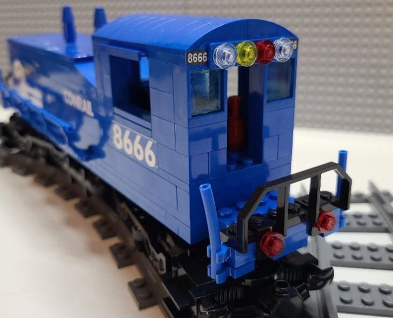 Custom Train Conrail Switcher Engine "please Read Description" - Etsy