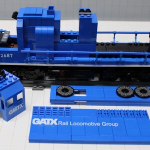 Custom Train GATX GP40 Engine "please Read Description" - Etsy