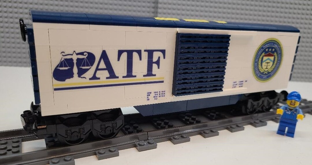 Custom Train ATF Boxcar "please Read Description" - Etsy