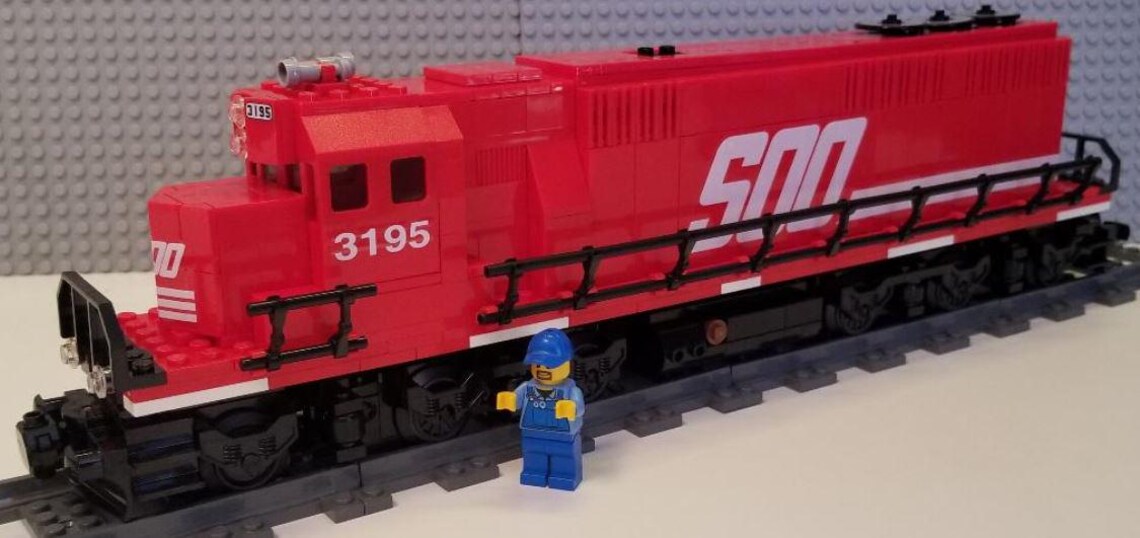 Custom Train SOO Line SD60 Engine Version 2 "please Read Description ...