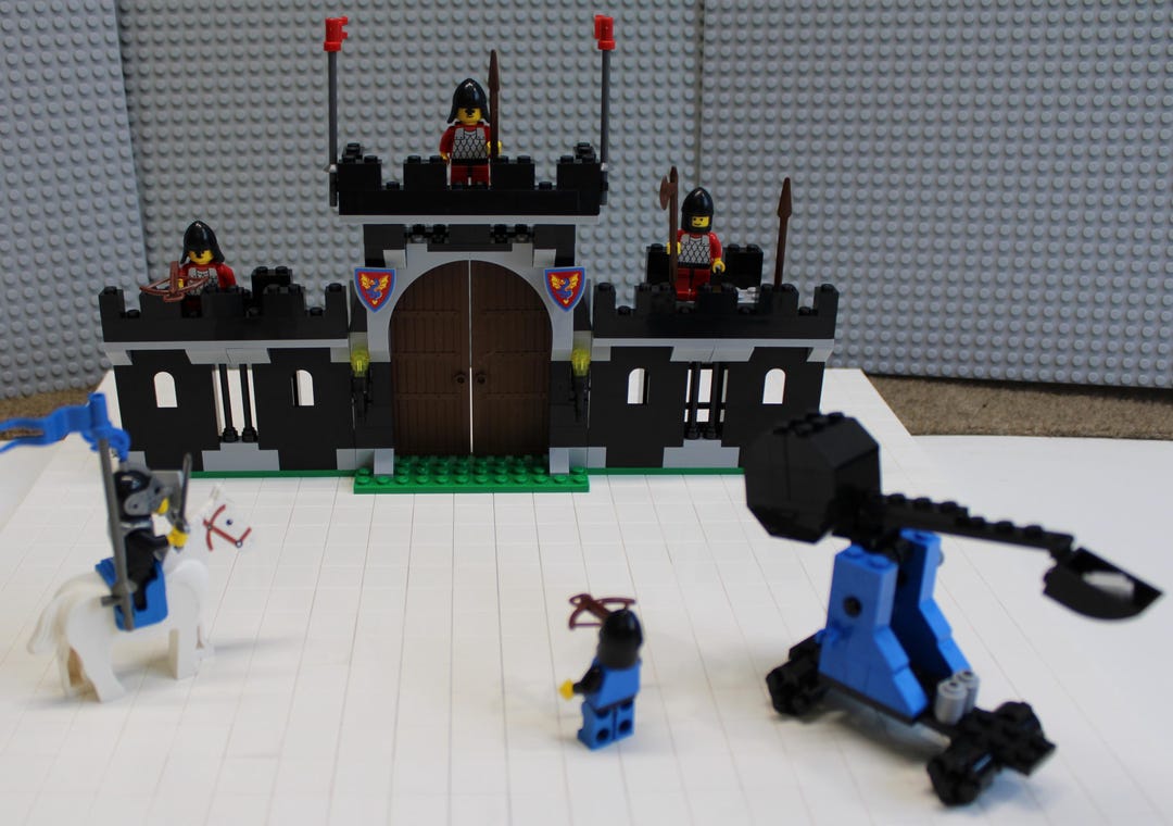 6059 Knight Stronghold Castle Black Knights "please Read Description ...