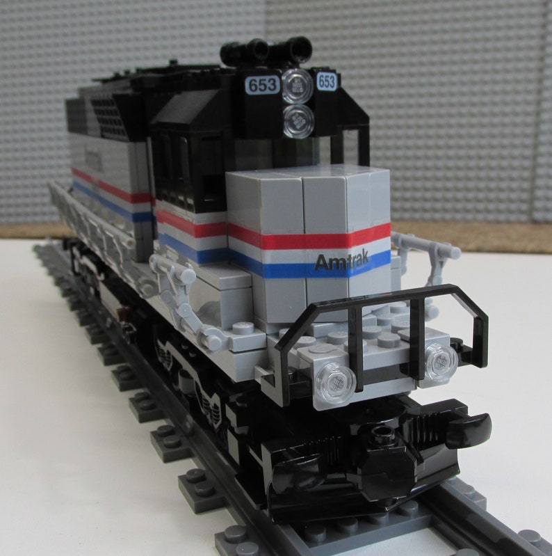 Custom Train Amtrak GP40 Engine "please Read Description" - Etsy