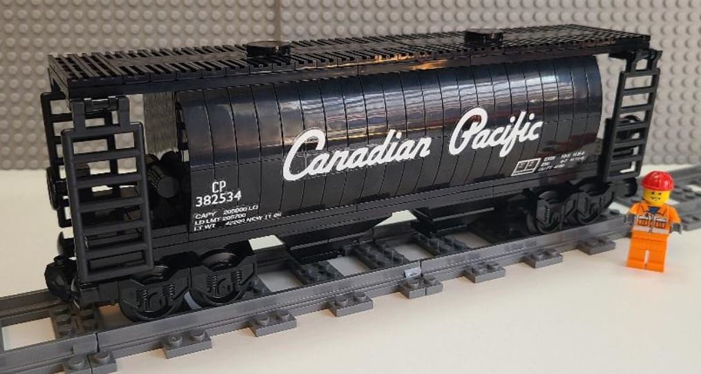 Custom Train Canadian Pacific Small Covered Hopper "please Read ...