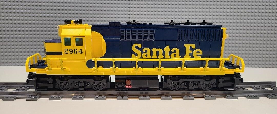 Custom Train Santa Fe GP40 Engine "please Read Description" Version 1 ...