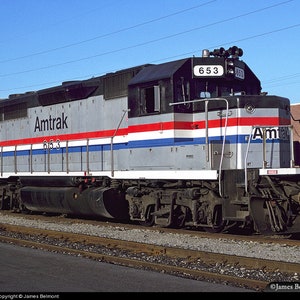 Custom Train Amtrak GP40 Engine "please Read Description" - Etsy