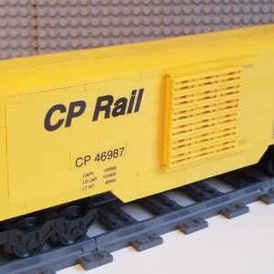 Custom Train Canadian Pacific Yellow Boxcar "please Read Description ...