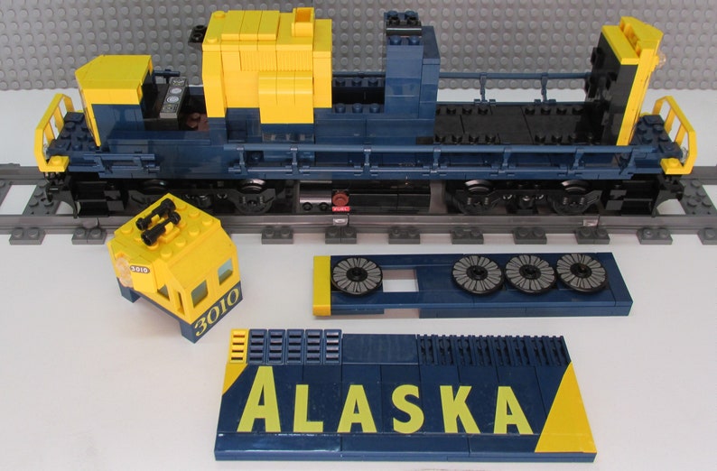 Custom Train Alaska GP40 Engine Version 1 "please Read Description" - Etsy