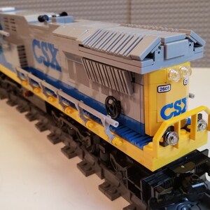 Custom Train CSX Grey Version Es44ac Engine "please Read Description ...