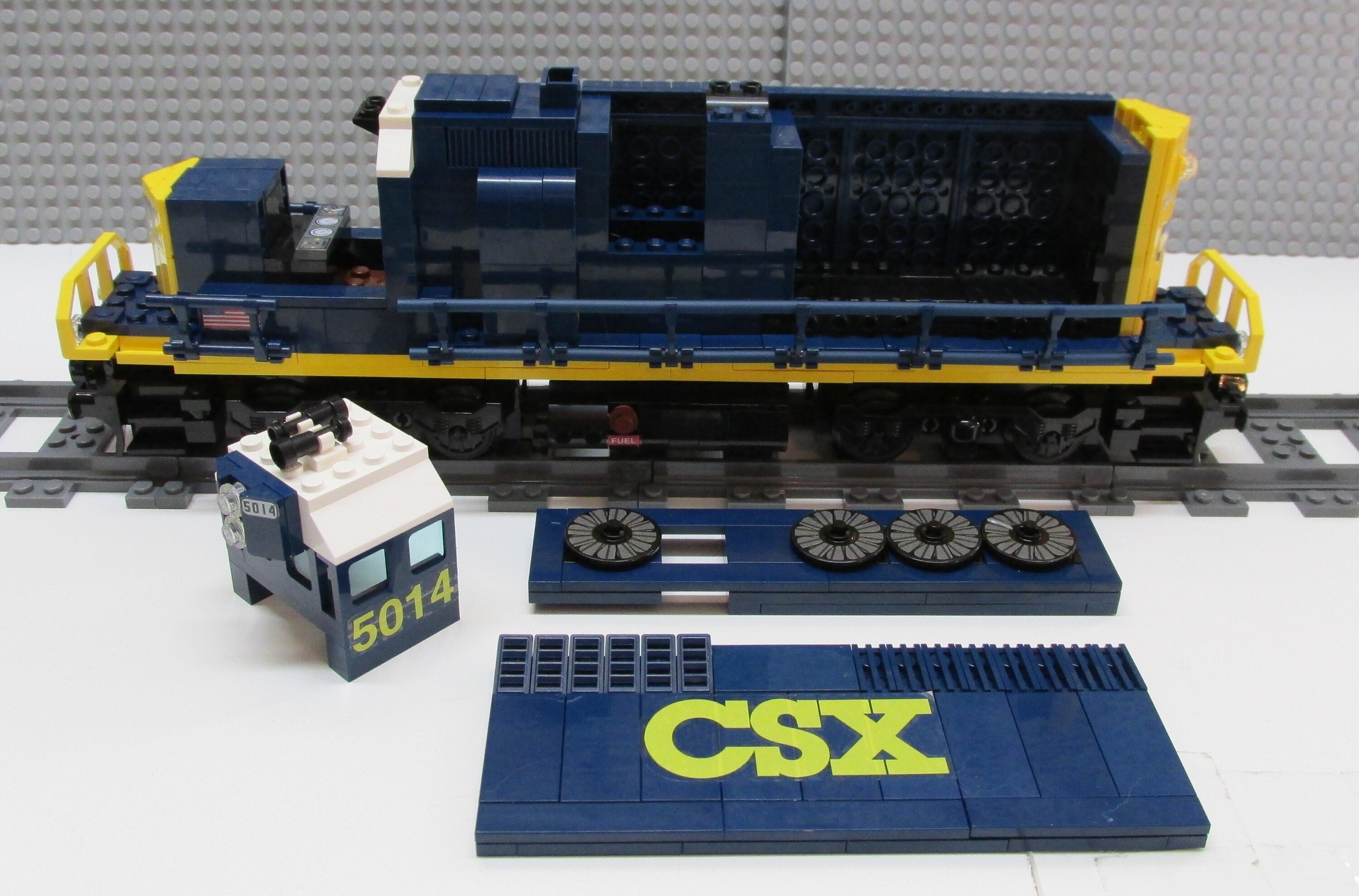 Custom Train CSX GP40 Engine please Read Description - Etsy