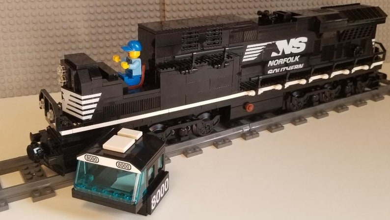 Custom Train Norfolk Southern Es44ac Engine "please Read Description ...