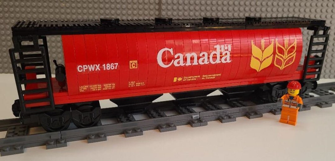 Custom Train Canada Covered Hopper "please Read Description" - Etsy