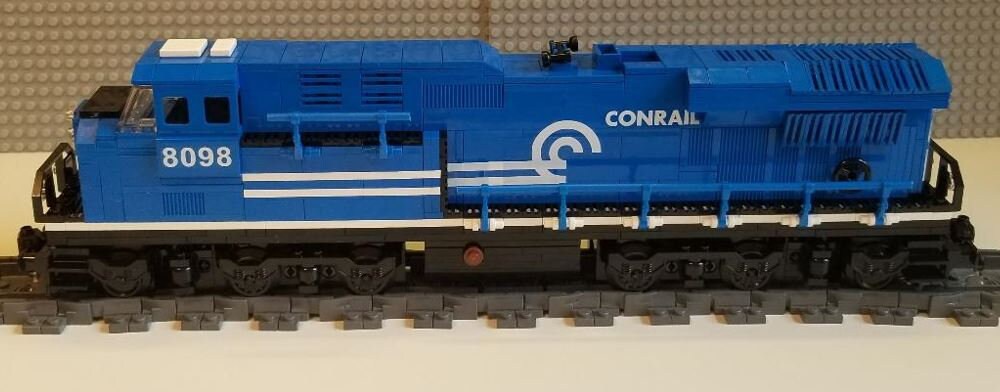 Custom Train Conrail Es44ac Engine "please Read Description" - Etsy