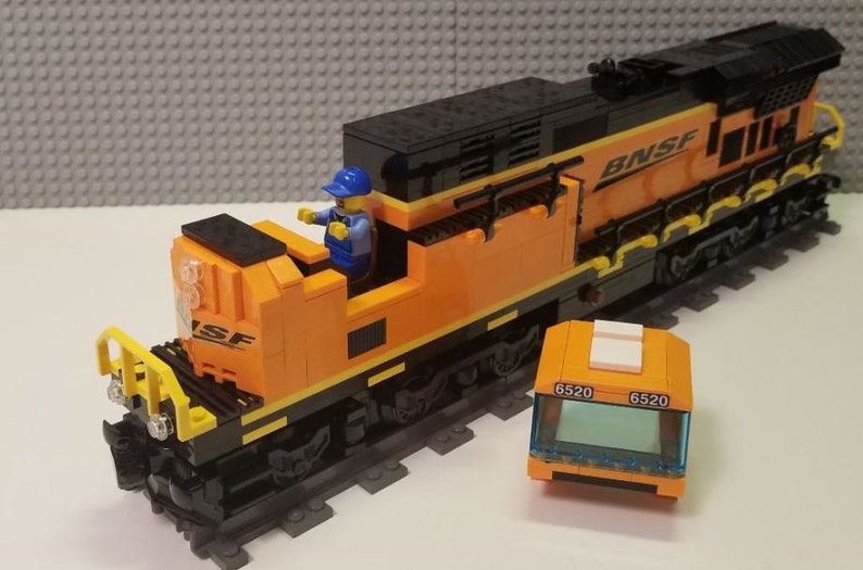 Custom Train BNSF Es44ac Engine "please Read Description" - Etsy