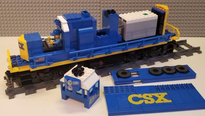 Custom Train CSX 01 GP40 Engine "please Read Description" - Etsy