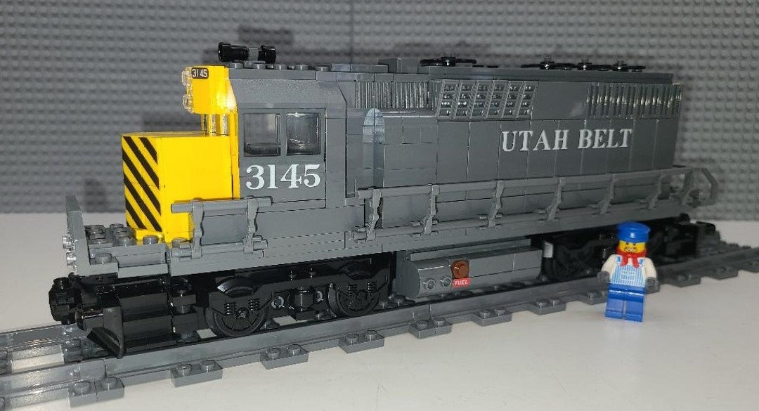 Custom Train Utah Belt GP40 Engine "please Read Description" Building ...